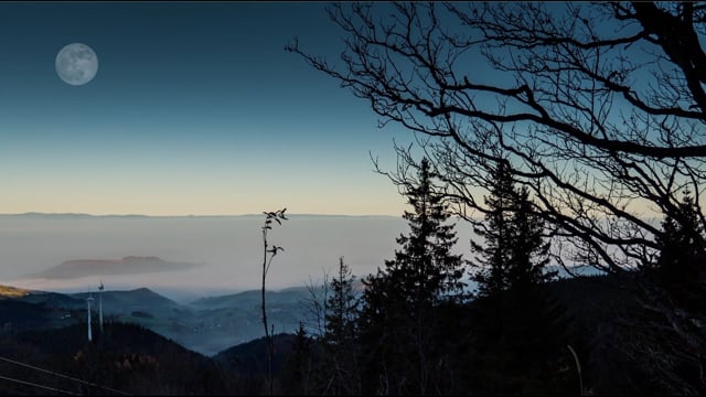 Time Lapse Full Moon Fog - Free video on Pixabay