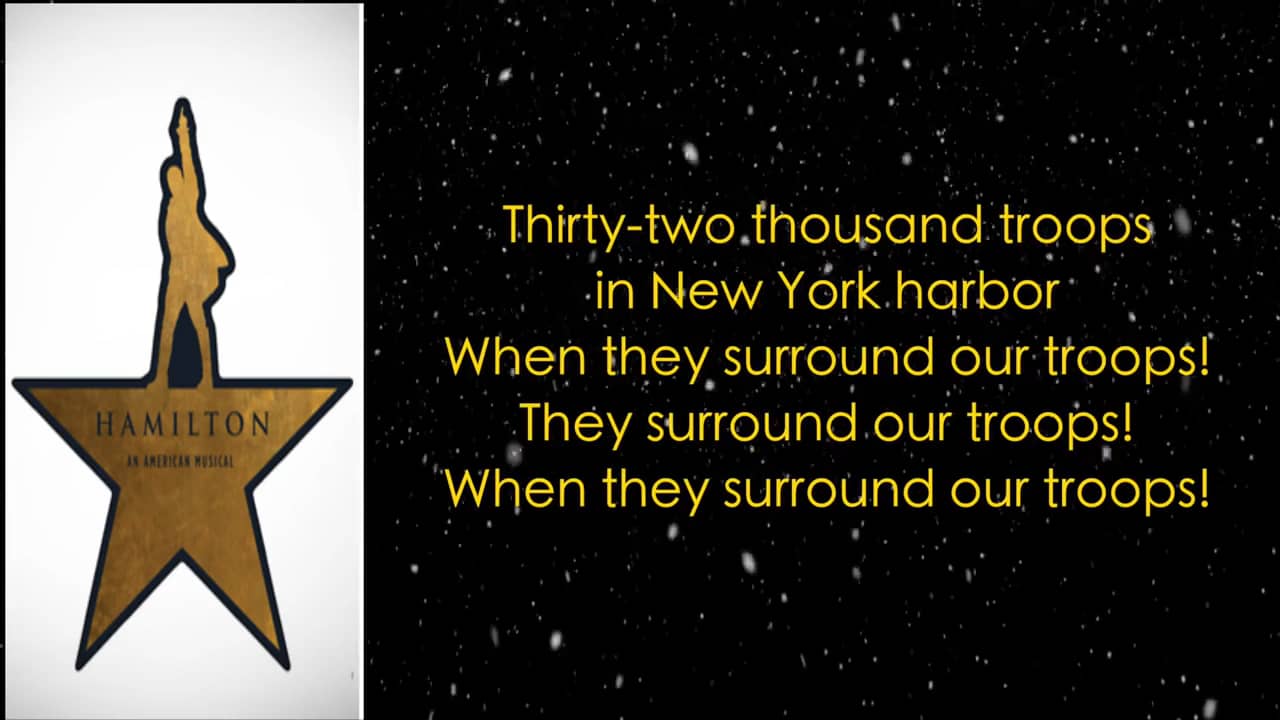 08.I.8 Right Hand Man Lyrics - Hamilton Musical on Vimeo