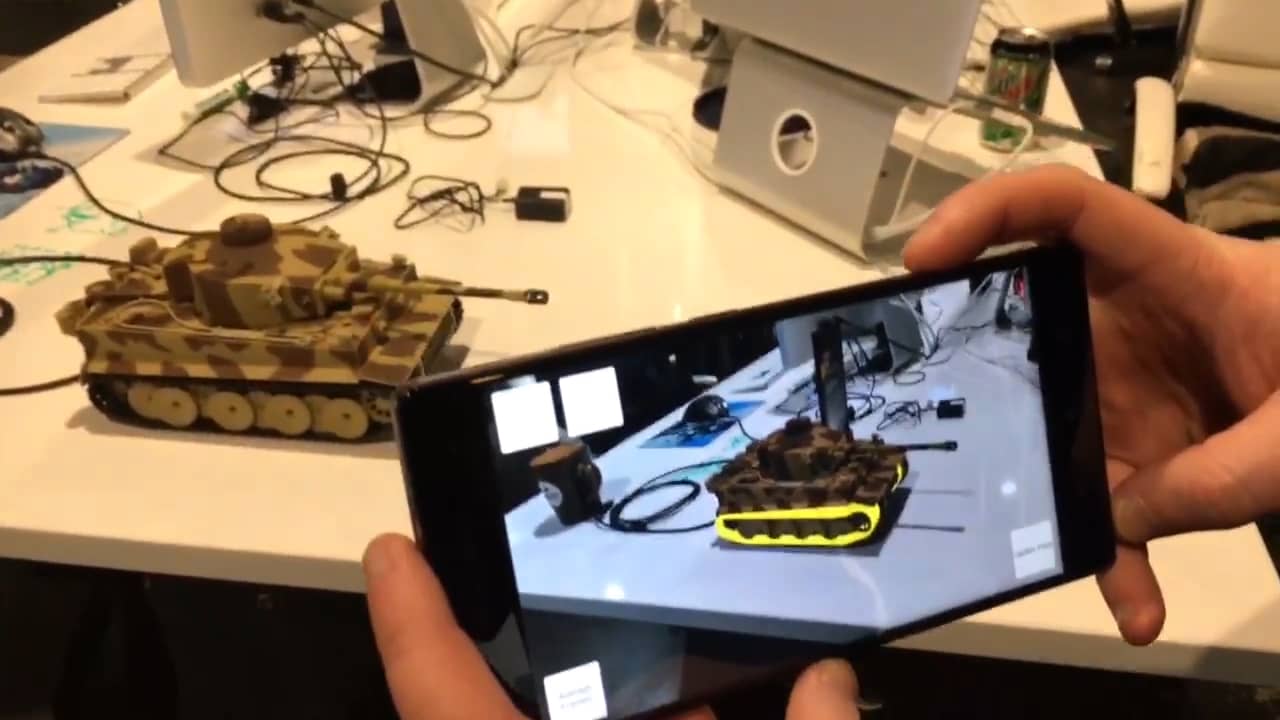 PoindextAR - Augmented Reality Tank Demo by Gravity Jack on Vimeo