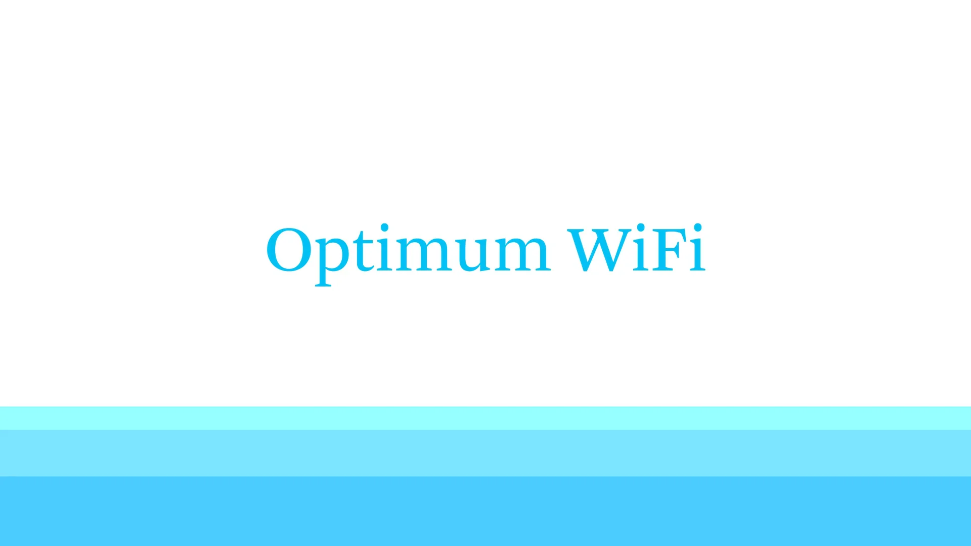 Optimum Business Tutorials - 4658 WiFi on Vimeo