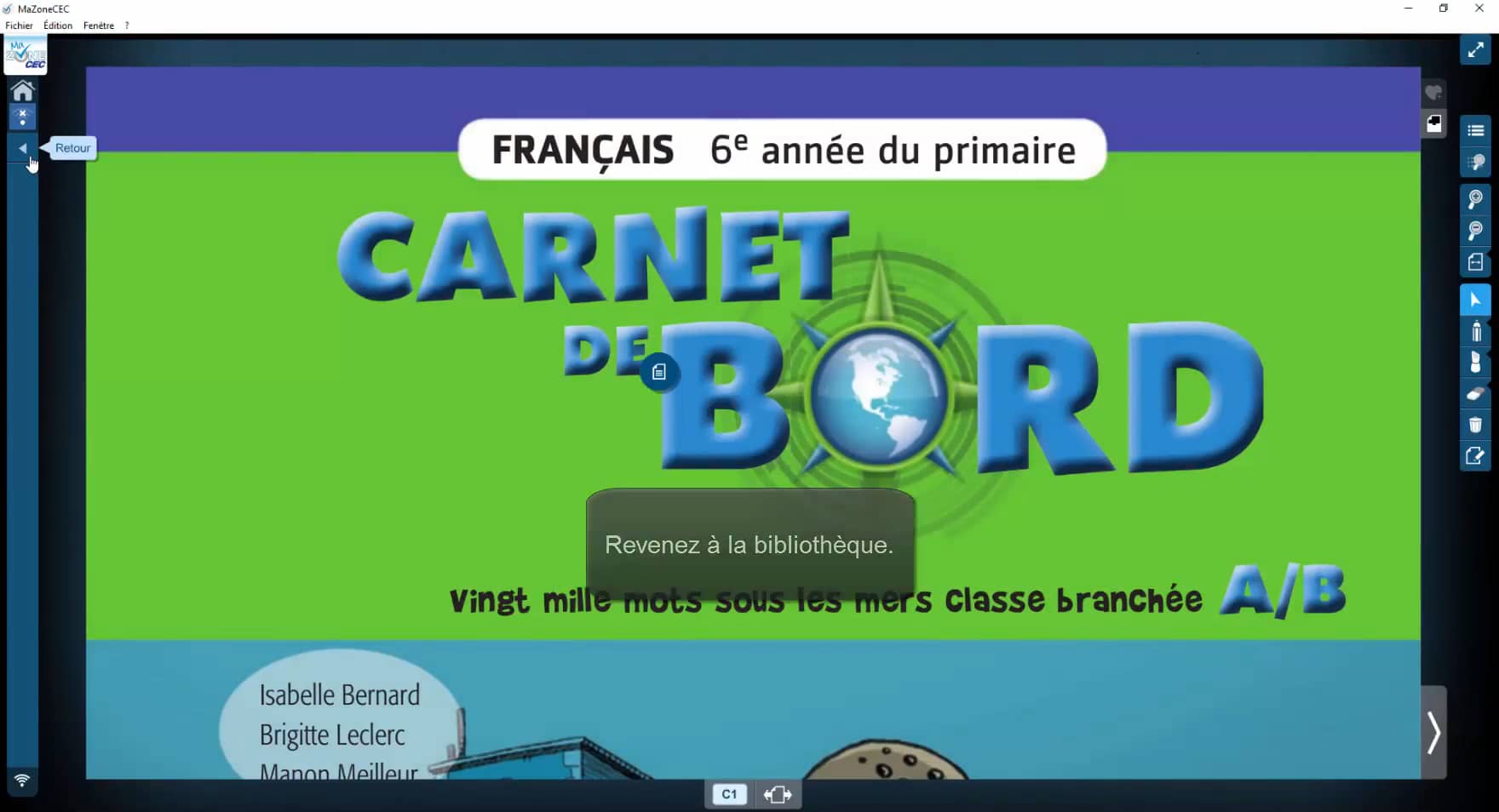 MaZoneCEC - Ouvrir un livre en mode hors ligne on Vimeo