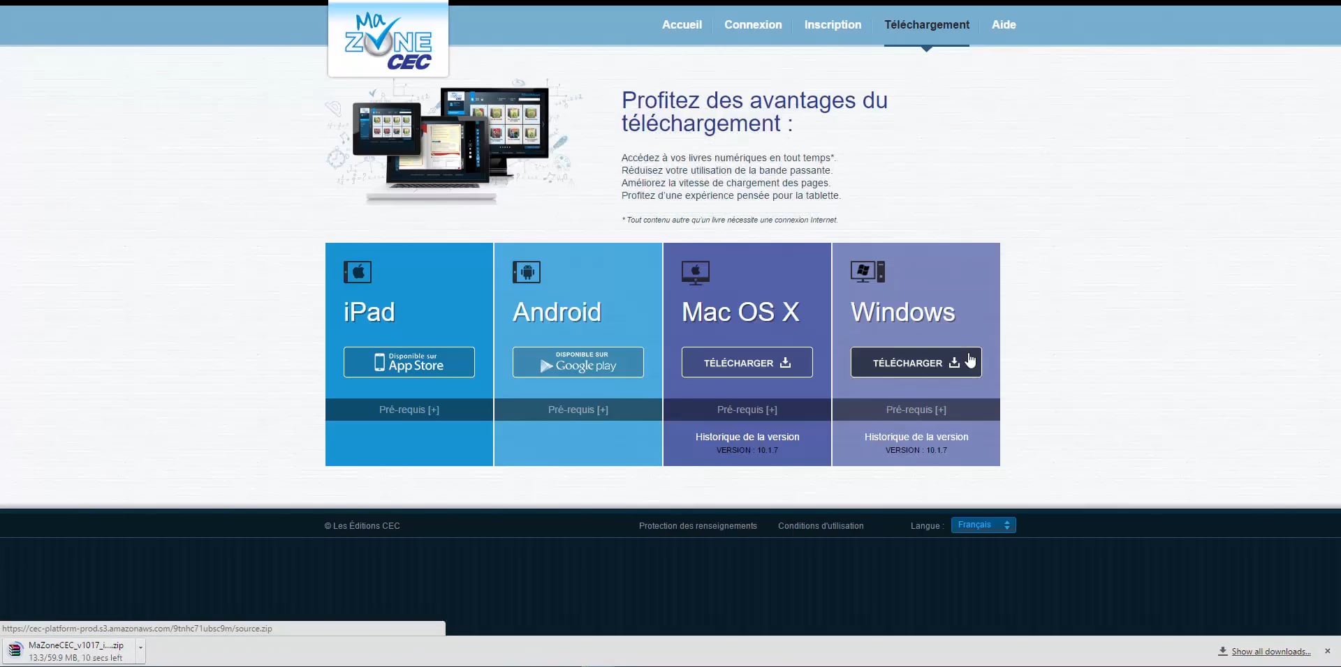 MaZoneCEC - Télécharger l'application sur votre ordinateur (PC/Mac) on ...