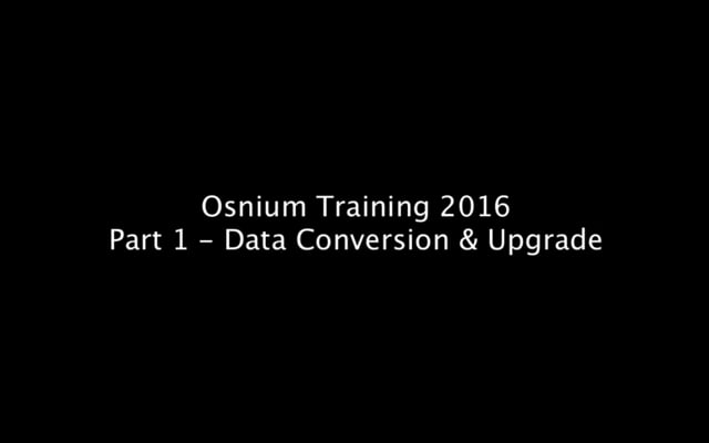 Osnium Training 2016-2017 on Vimeo