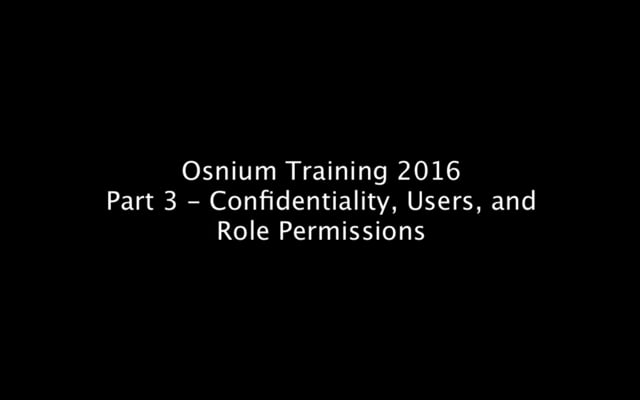 Osnium Training 2016-2017 on Vimeo