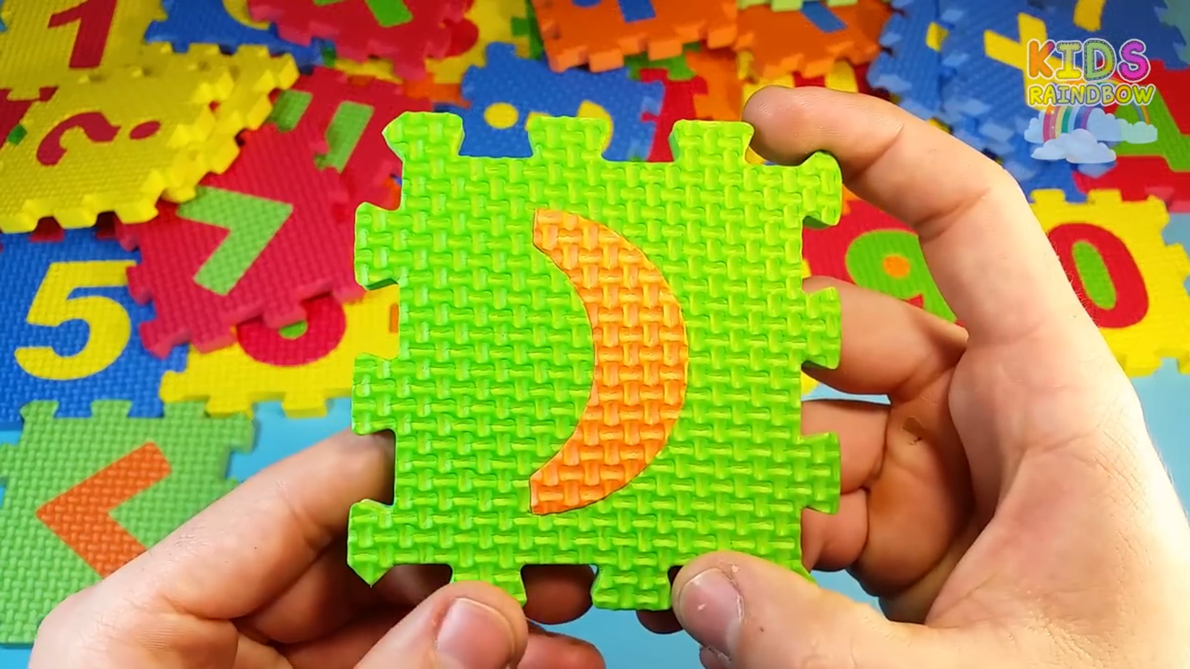 12345678910 Learning Numbers 1 to 10 Puzzle Mats Plus Minus Kids Maths ...