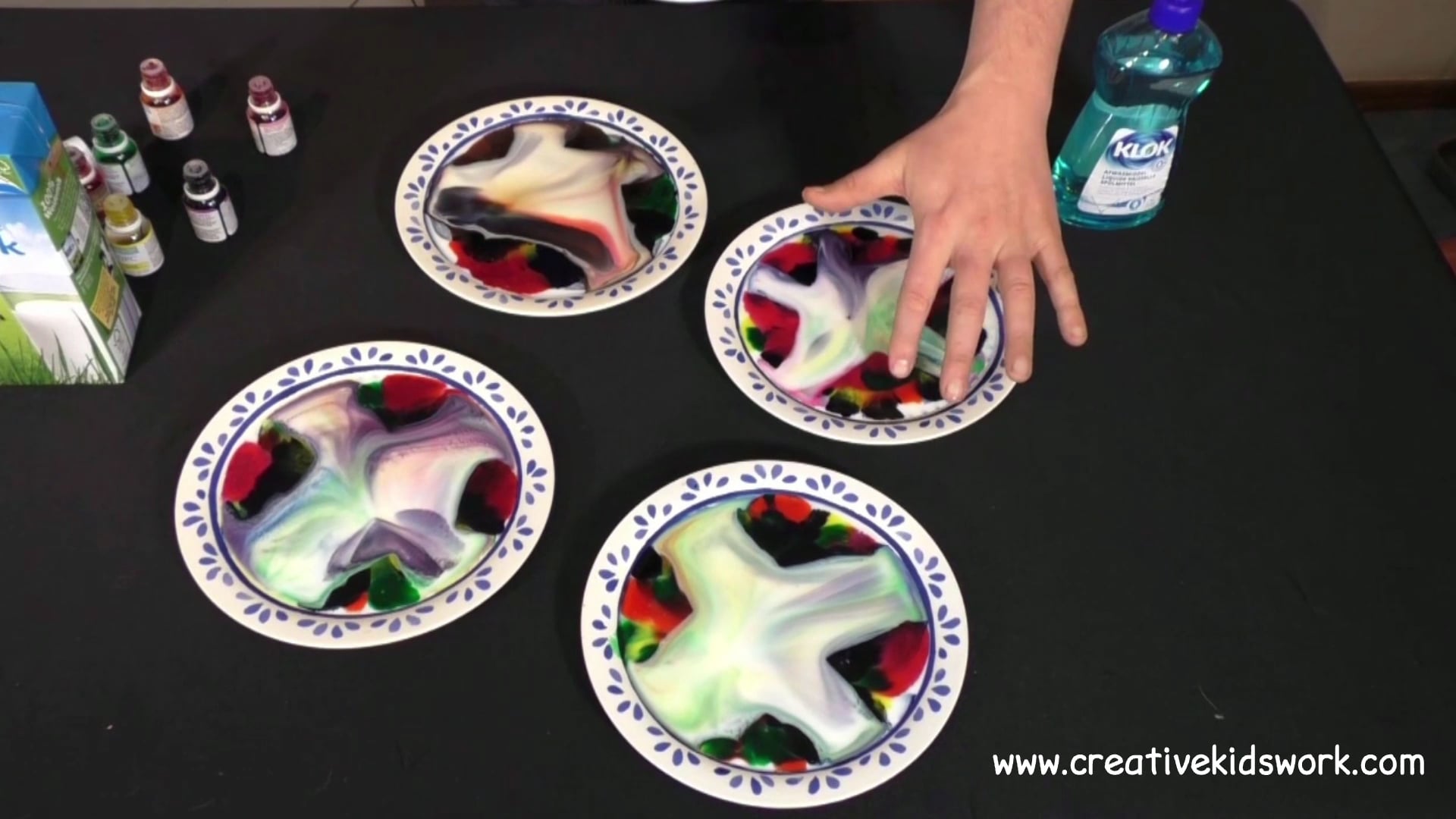Make a milk rainbow - cool science experiment for your kids ministry on ...