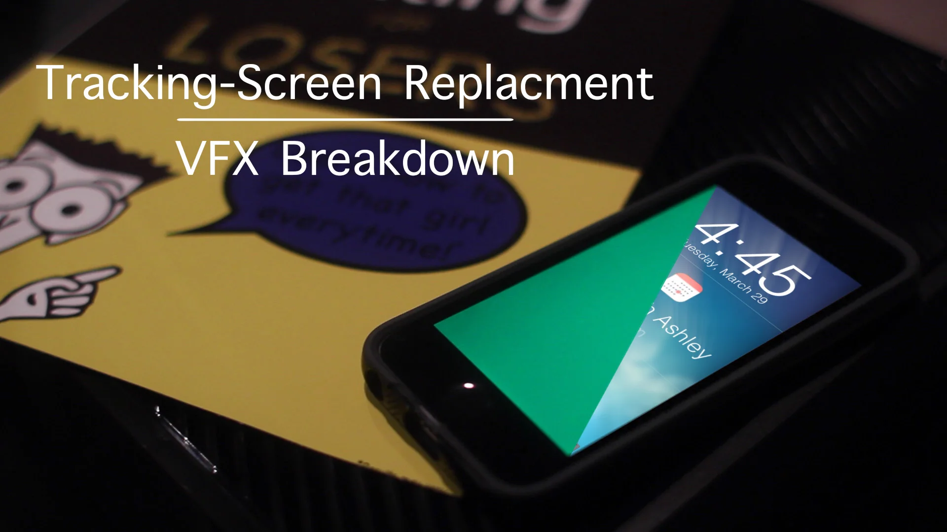 Phone Screen Replacement - VFX Breakdown on Vimeo