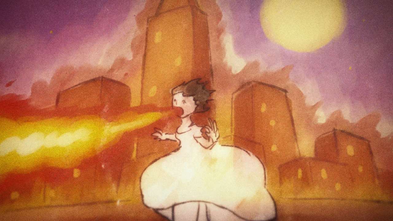 Fire Breathing Girl