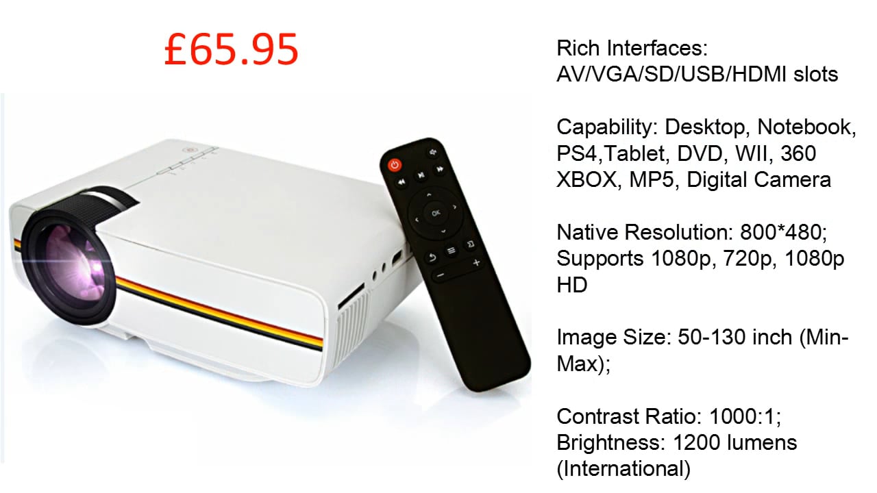 Diosn led projector on Vimeo