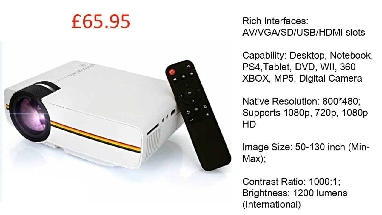 Diosn led projector on Vimeo