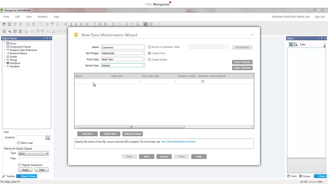 Infor Mongoose: Hello World - Part 1 on Vimeo