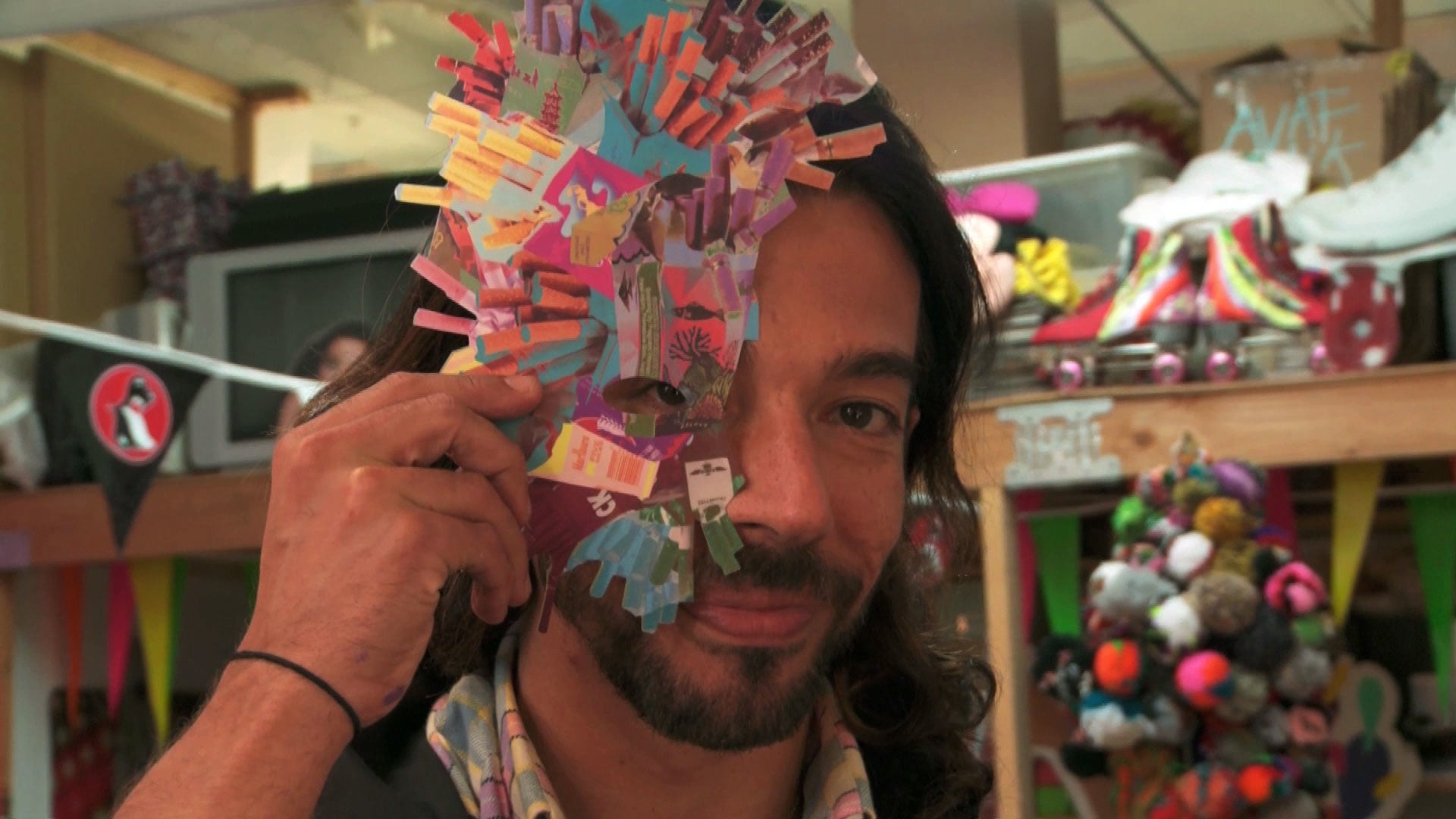 assume vivid astro focus: Masks (SHORT) | Art21