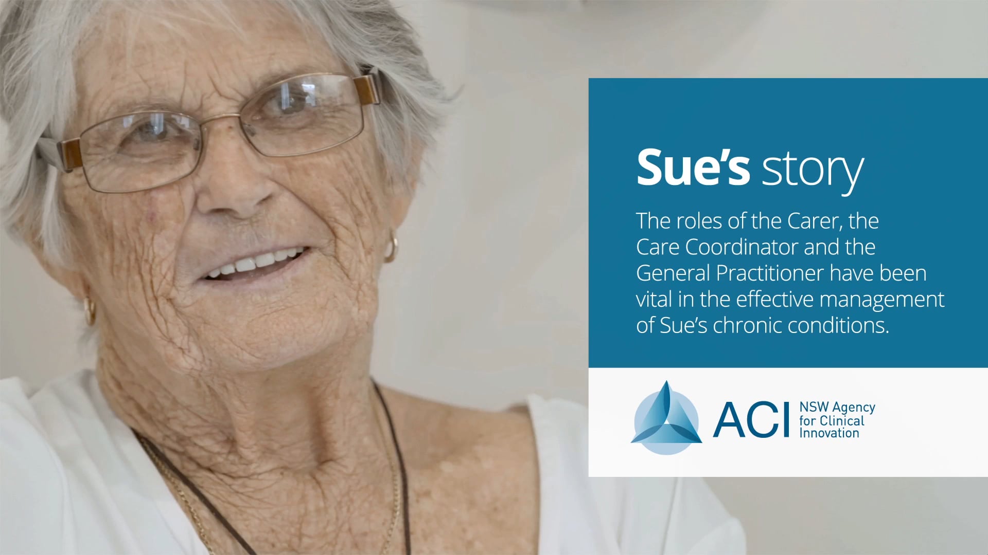 Sue's story - chronic care experience on Vimeo