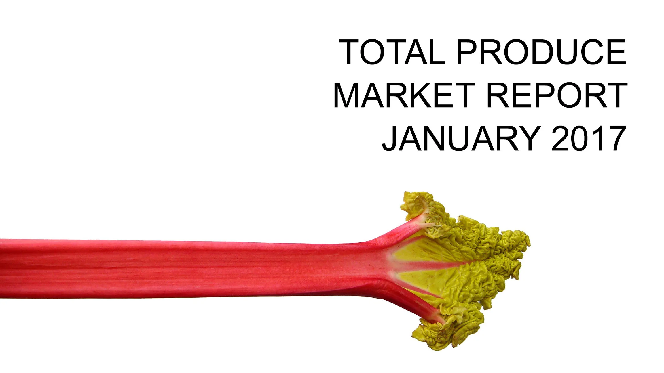The Total Produce Market Report January 2017 on Vimeo