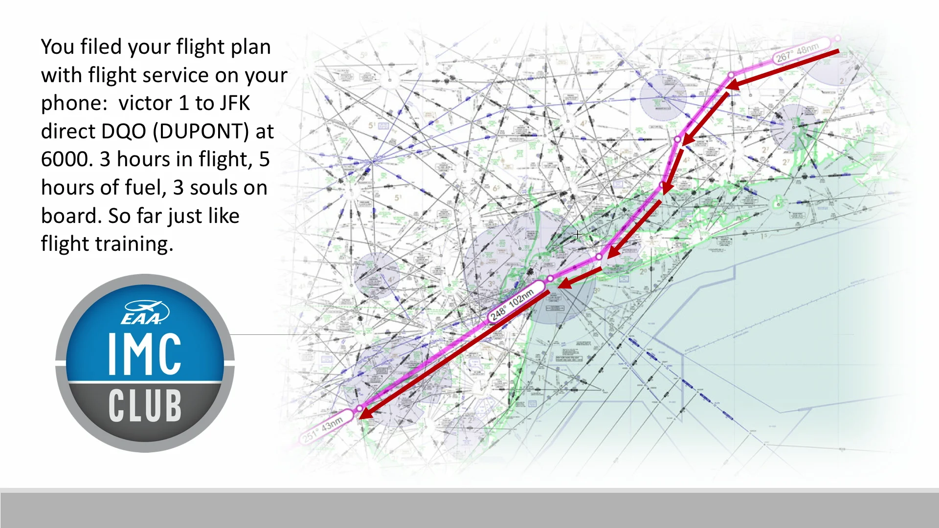 IMC Club - Longer Flight Than Expected on Vimeo