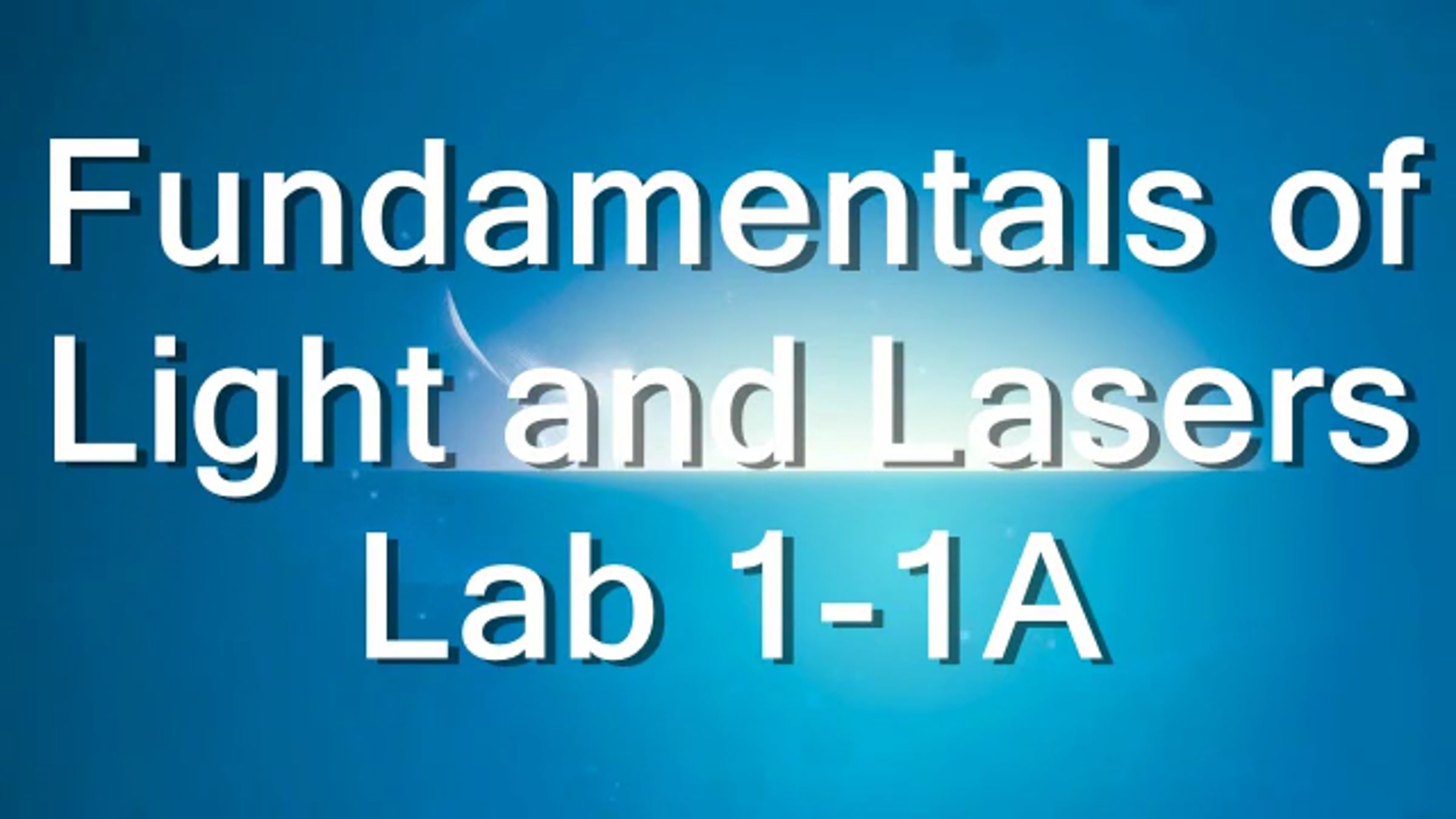 Lab 1-1A