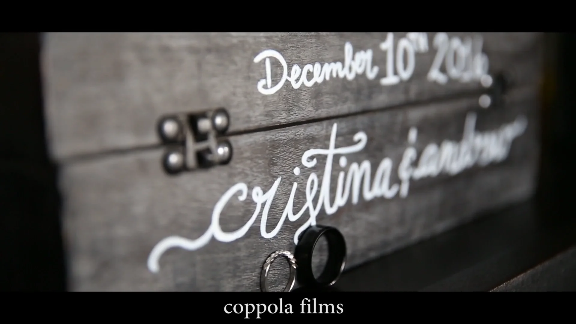 cristina + andrew sneak peek by coppola films on Vimeo