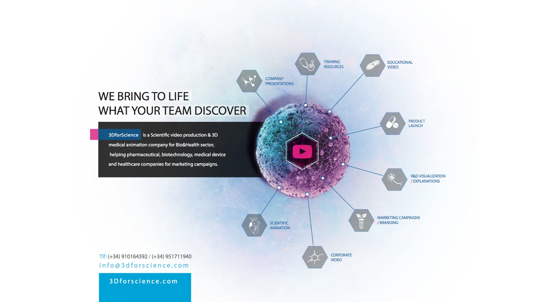 3Dforscience - Visuals for Biotech and Life Sciences - Reel 2017 on Vimeo