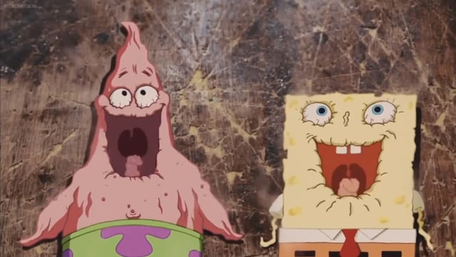 Spongebob Drying Out