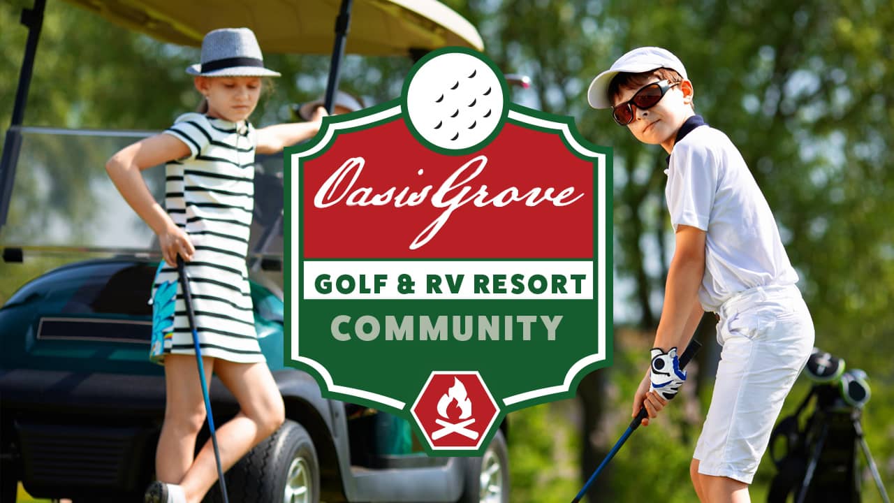 Oasis Grove Golf & RV Resort Community near Calgary on Vimeo