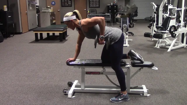 Decline Dumbbell Row