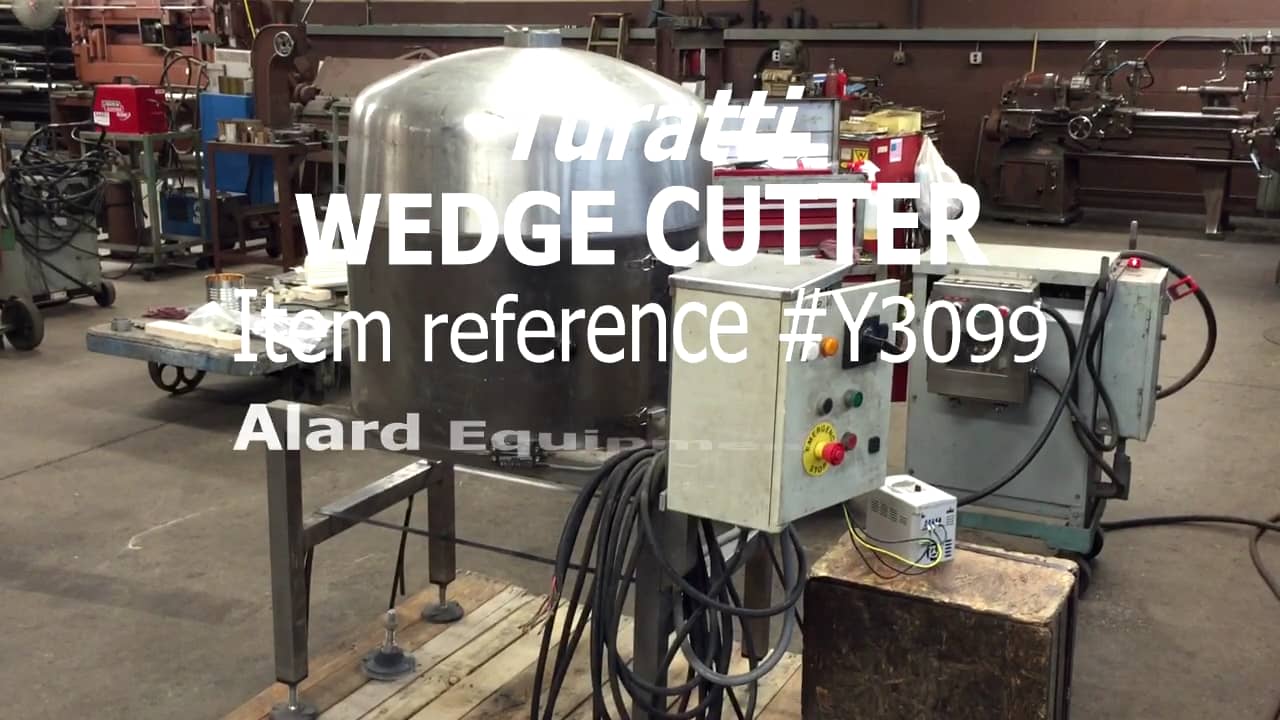 TURATTI SPEAR CUTTER / WEDGE SLICER for fruit and vegetable products ...