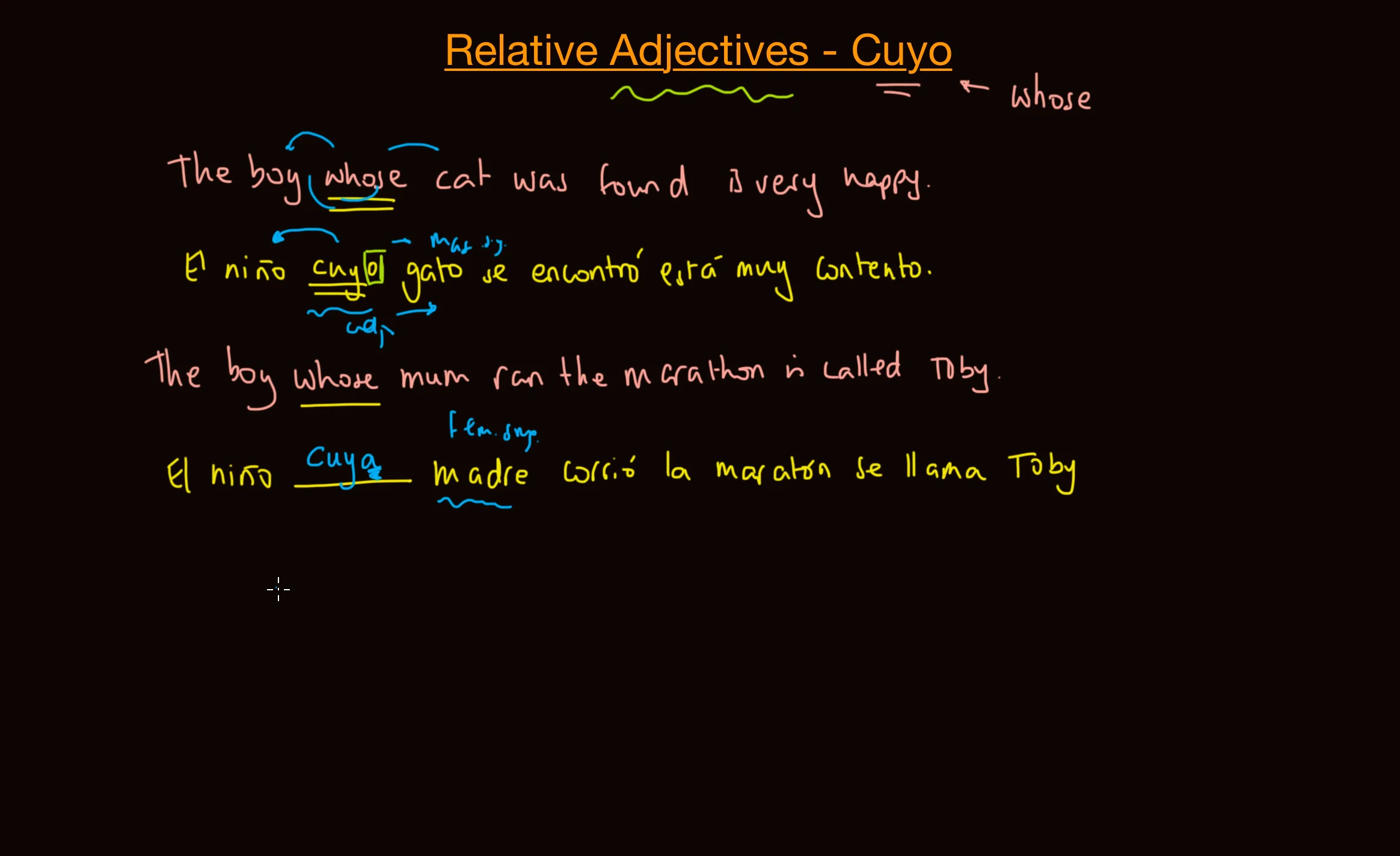 Relative Adjectives - CUYO on Vimeo