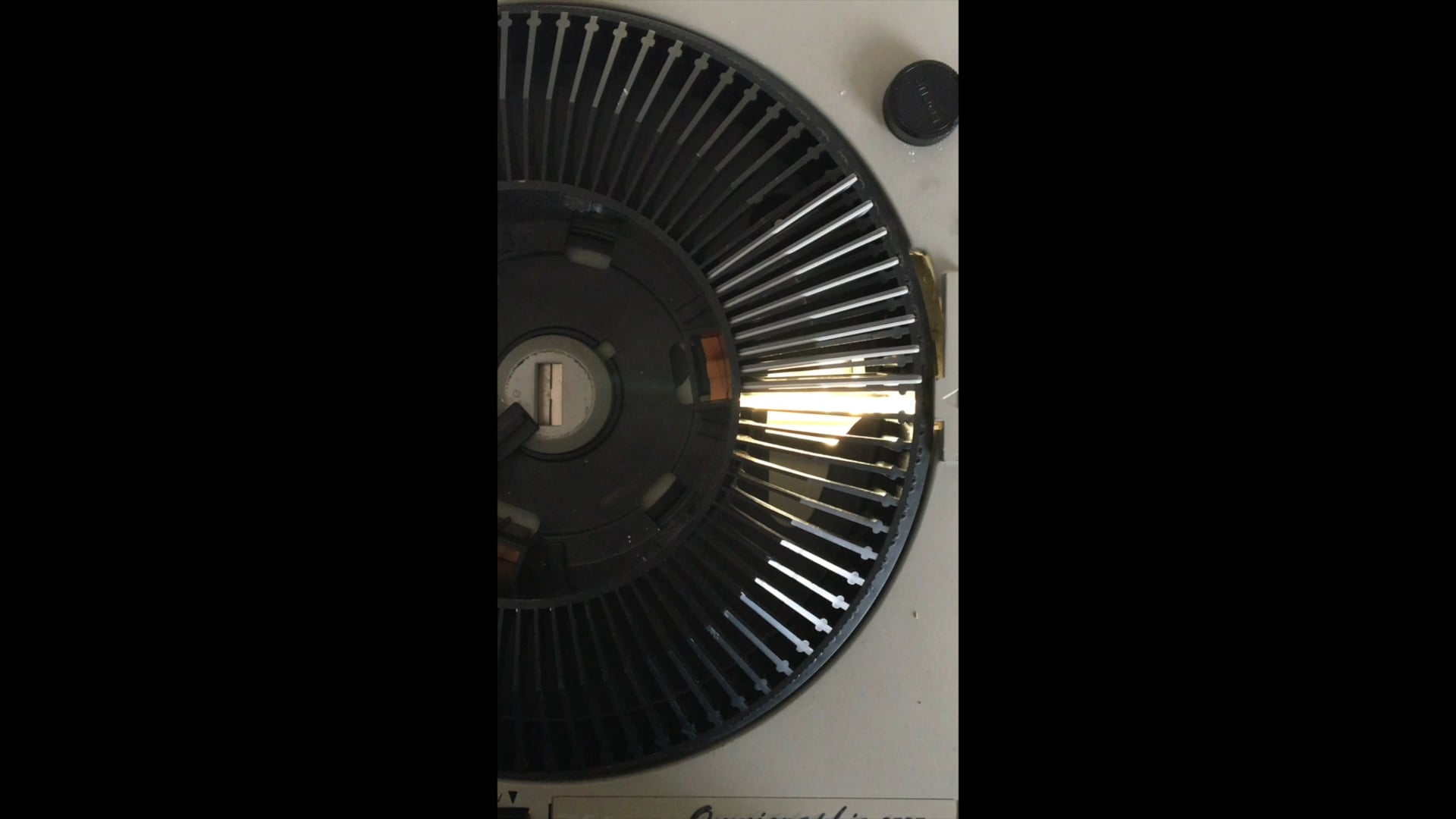 slide projector on Vimeo