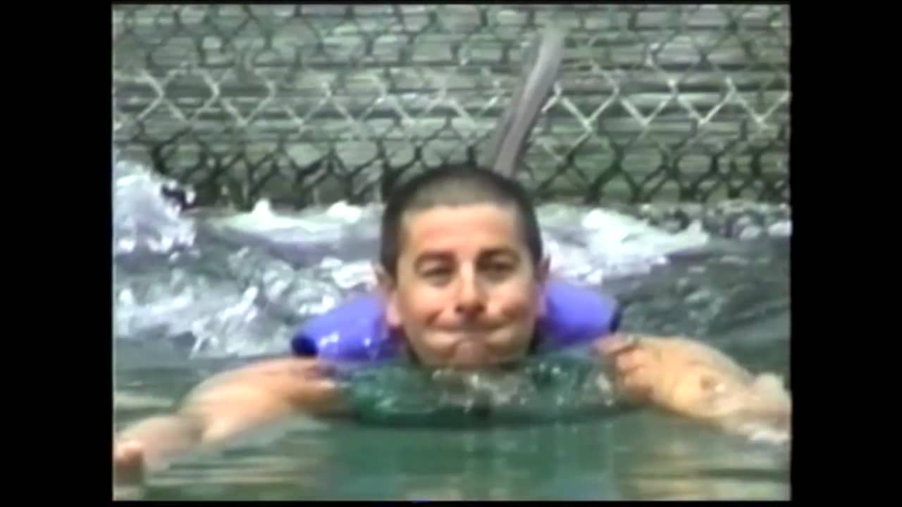 Pepe Swimming with the Dolphins Mexico on Vimeo
