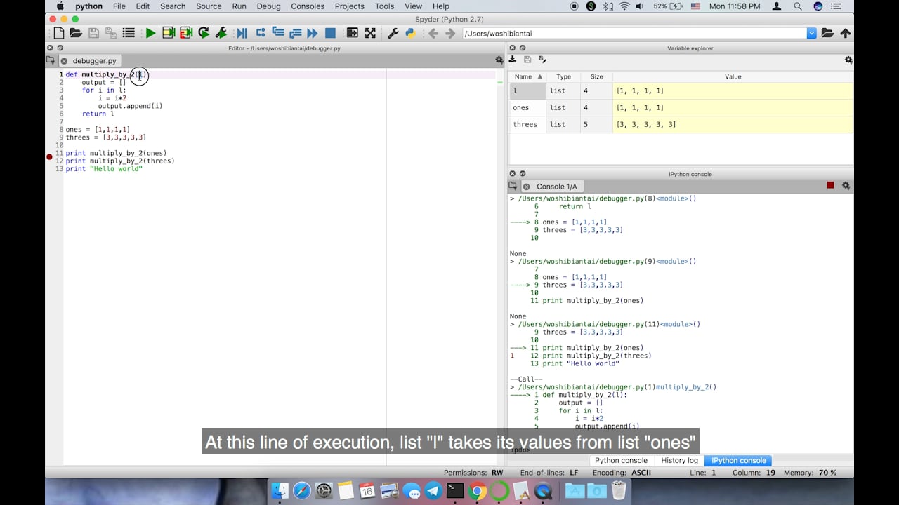 Debugging Spyder on Vimeo