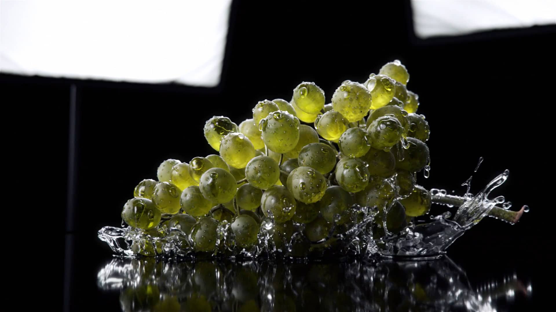 Simulation of falling grapes on Vimeo