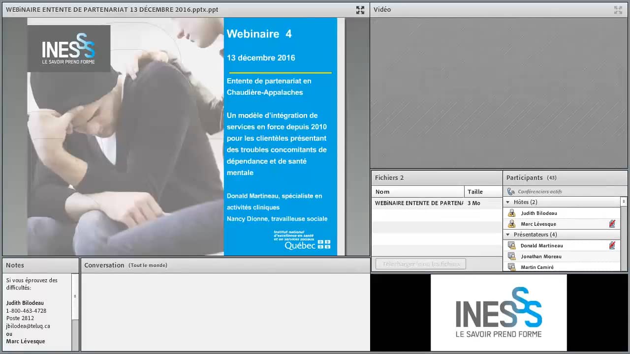 INESSS_Un modèle d’intégration de services pour les clientèles ...