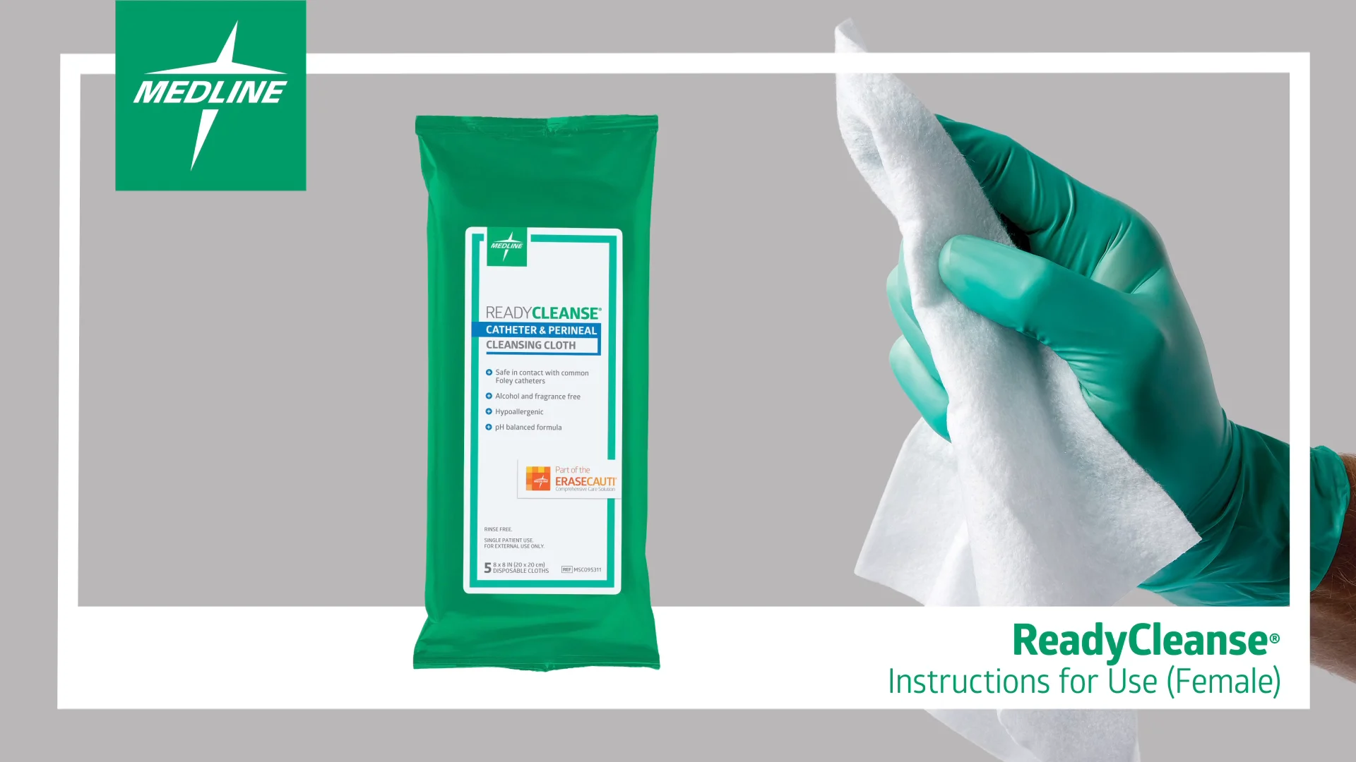 ReadyCleanse Instructions for use (Female)