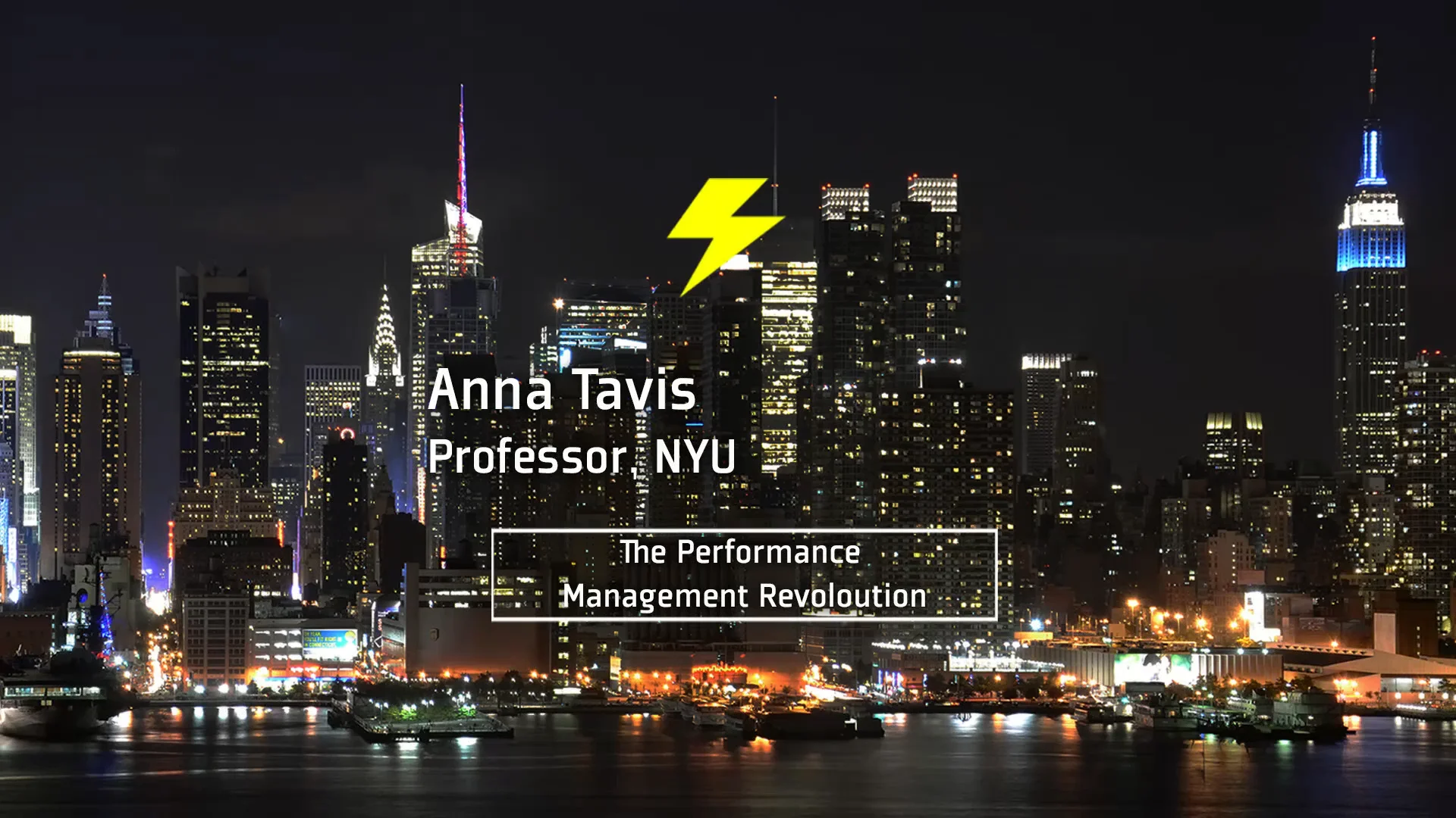 The Performance Management Revolution | Anna Tavis, Ph.D | DisruptHR Talks