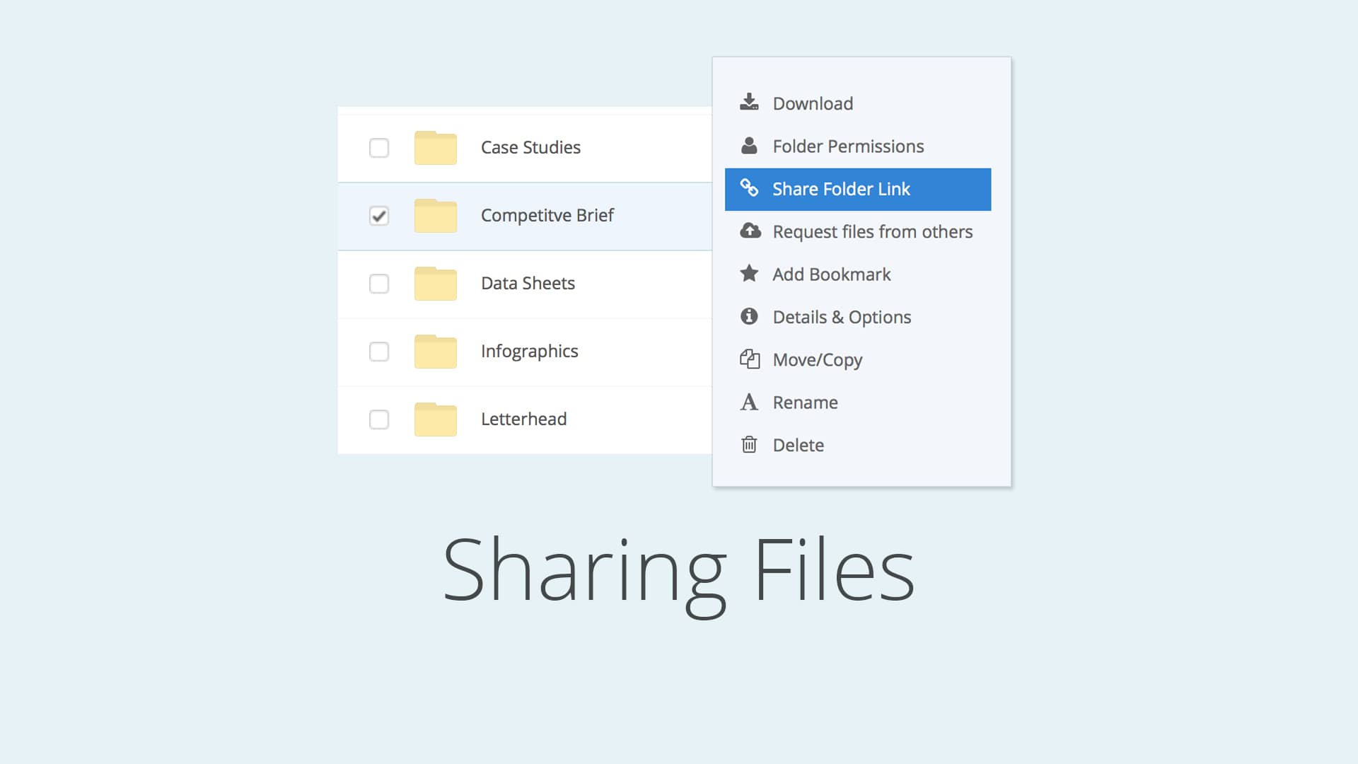 Sharing Files and Folders Using Links on Vimeo