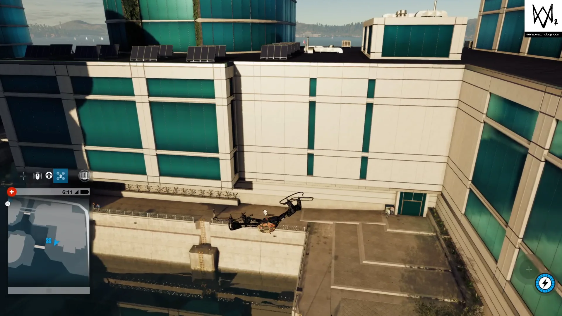 WATCH DOGS 2 On The Tidis Building on Vimeo