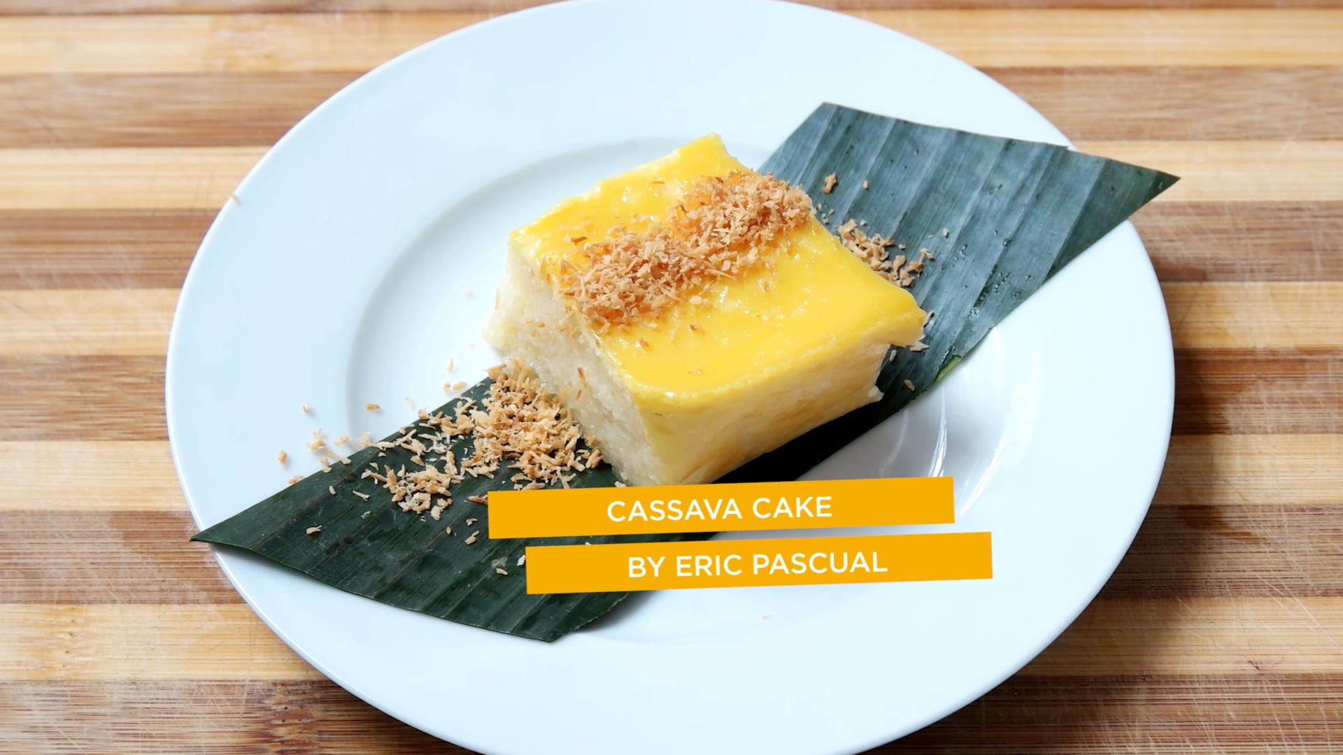 Cassava Cake With Flan Topping on Vimeo
