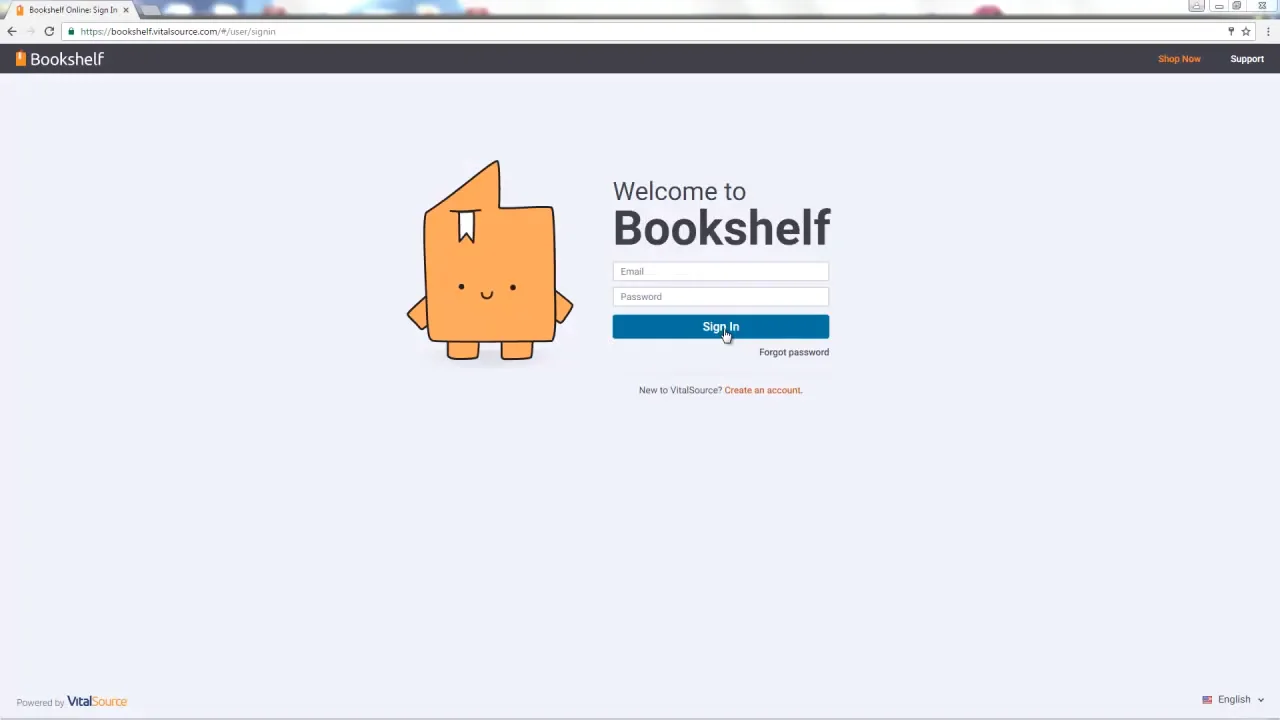 How to use your VitalSource Bookshelf
