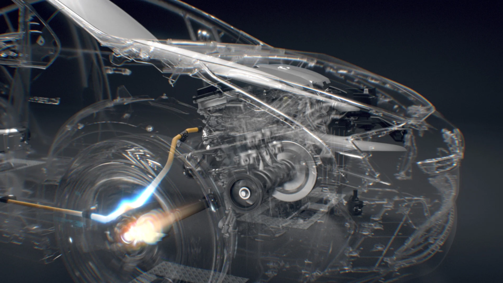 TOYOTA Hybrid Synergy Drive | CGI Tech Video