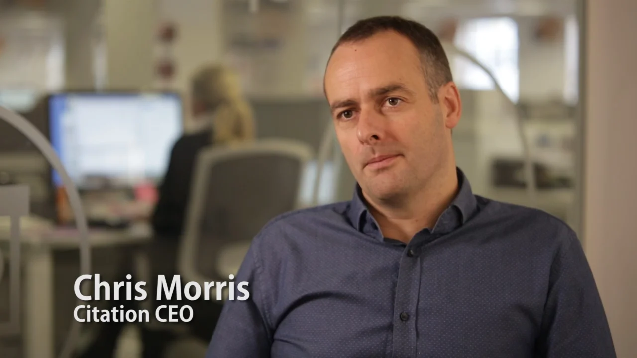 Chris Morris, Citation CEO (00.49s) on Vimeo