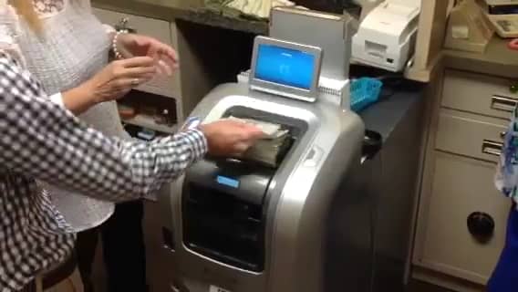 Hyosung MS500 Continuous Feed Feature from QDS on Vimeo