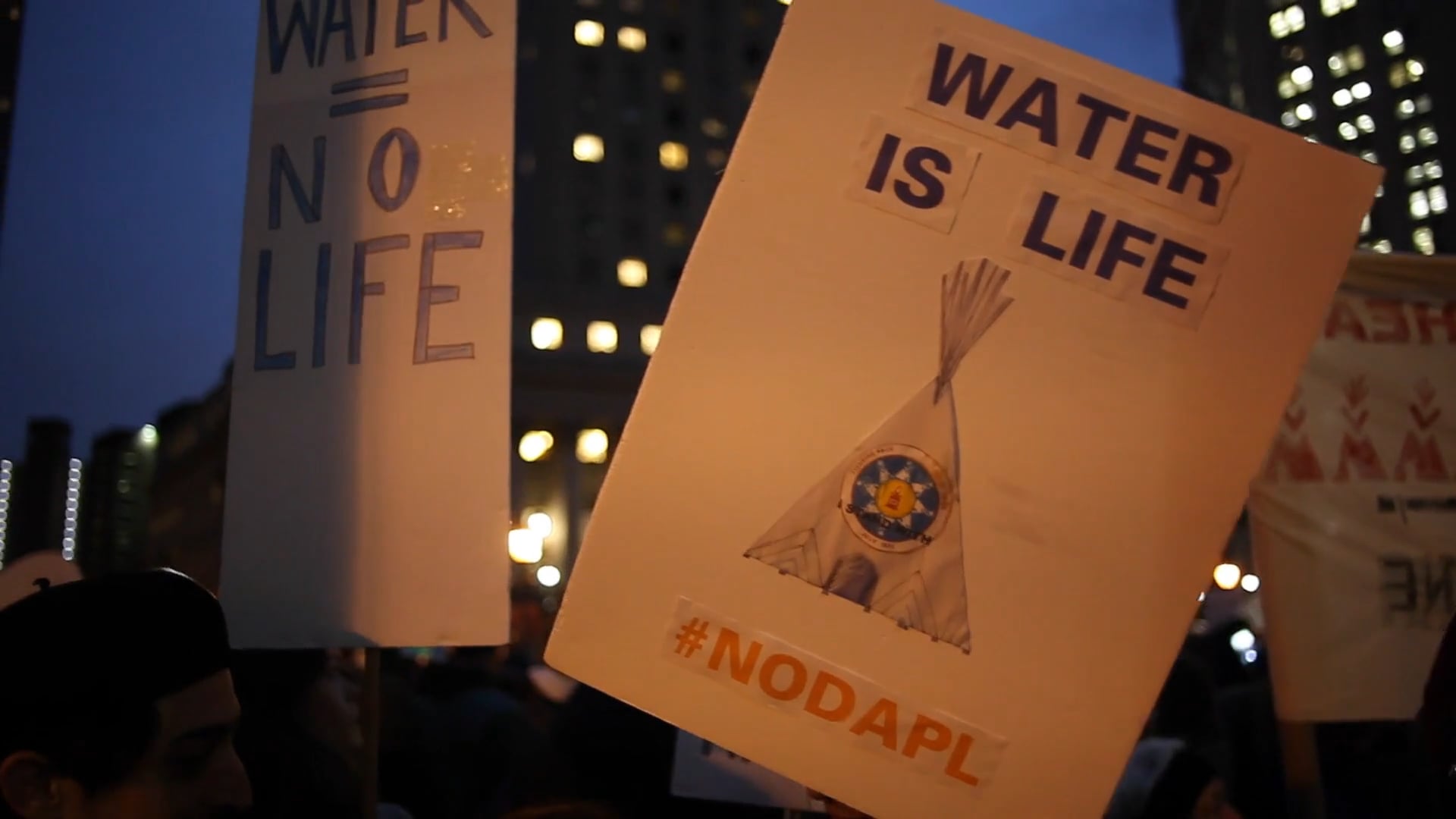 NYC DAPL Protest on Vimeo