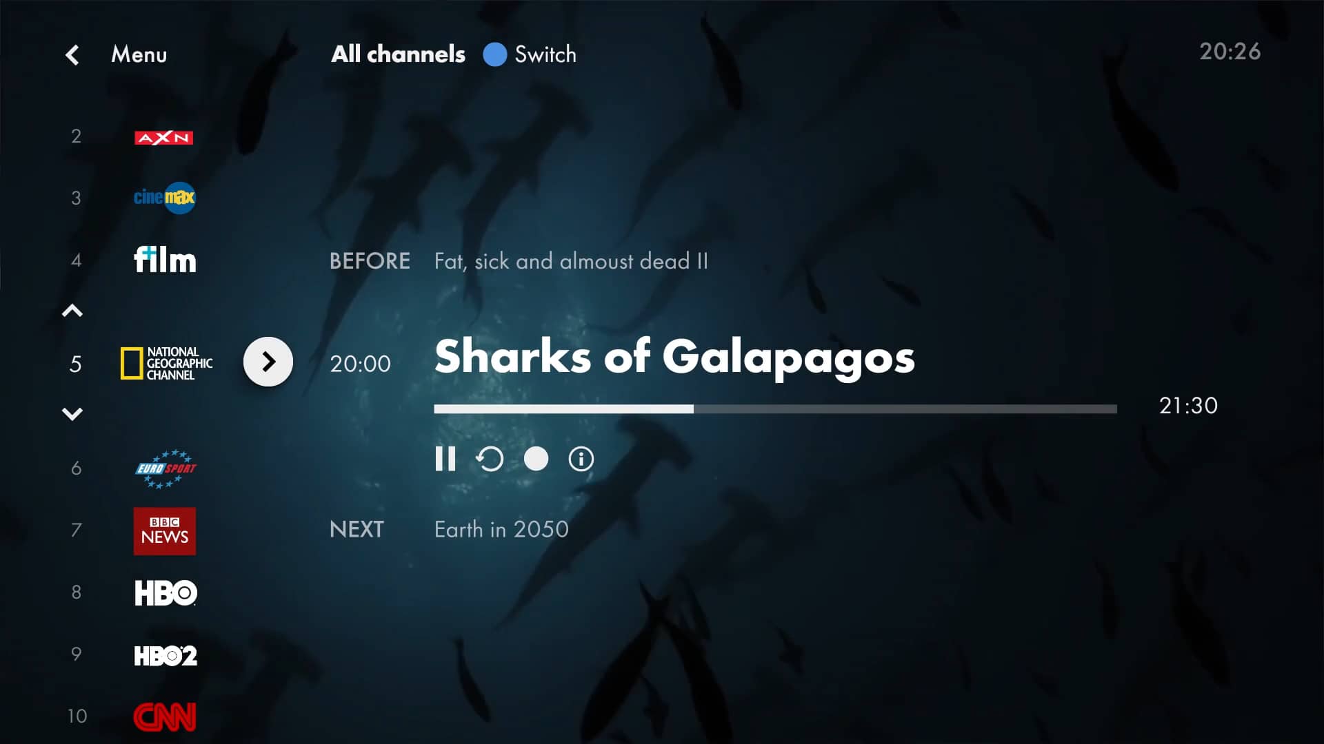 TV GUI Showcase on Vimeo