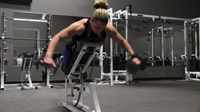 Incline Rear Delt Flyes