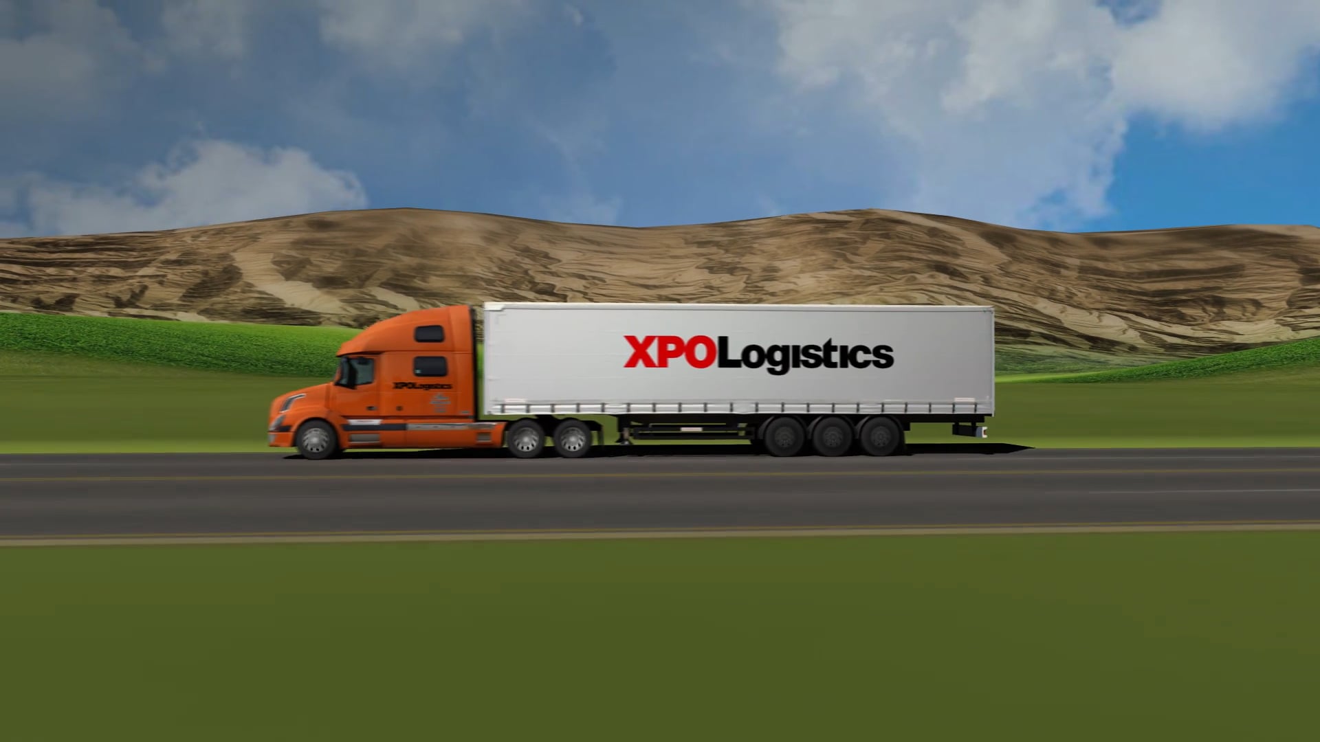 XPO Logistics - XPO LOGISTICS TRUCK ANIMATION on Vimeo