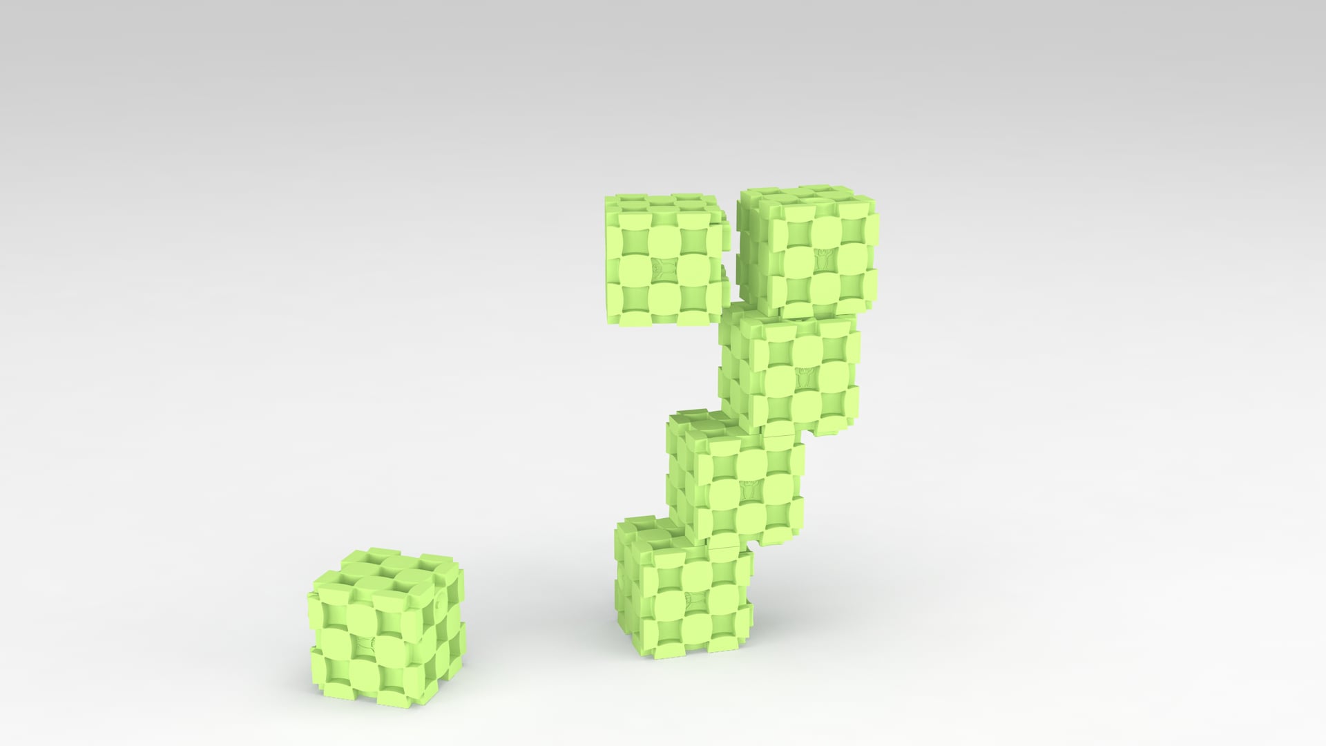 Number 7 Seven - Made with Lini cube, the Most Versatile Building Block ...