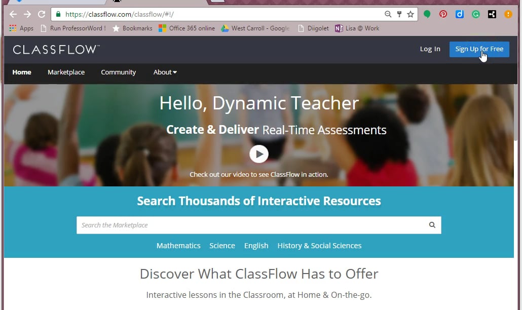 ClassFlow Orientation Video 1: Creating an Account on Vimeo