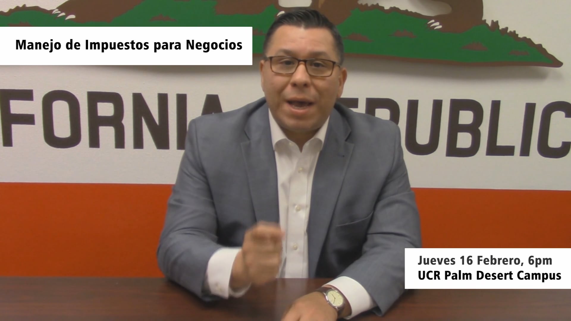 Promo Manejo de Impuestos para Negocios con John Vielma del BOE este 16 ...