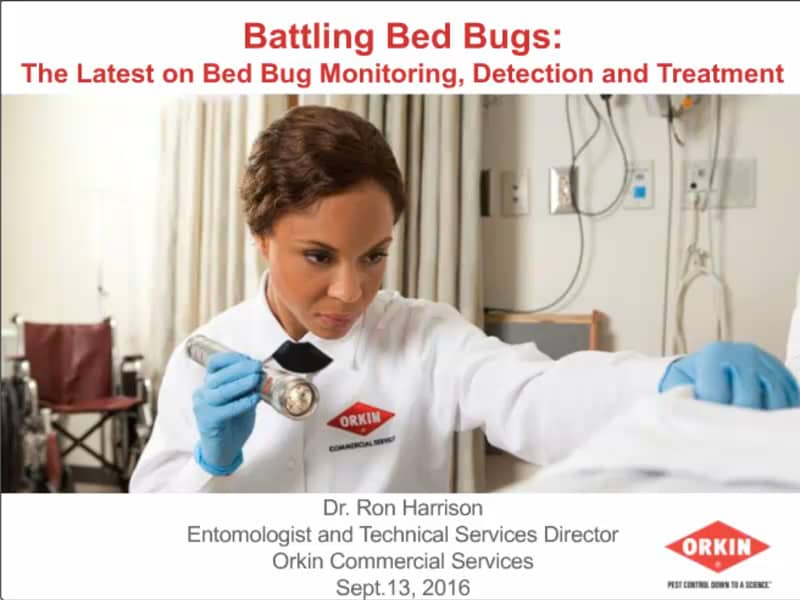 Orkin and Health Facilities Management Magazine - Battling Bed Bugs ...
