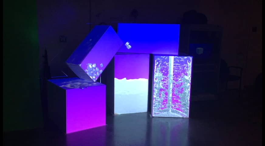 Projection Mapping on Cubes on Vimeo